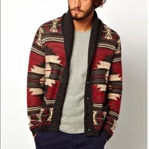 Polo Ralph Lauren | Sweaters | Polo Ralph Lauren Aztec Southwestern Beacon Print Cardigan Knit ...
